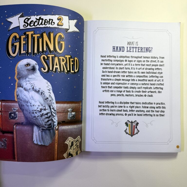 Hand Lettering from the Films of Harry Potter – Перо Маркет